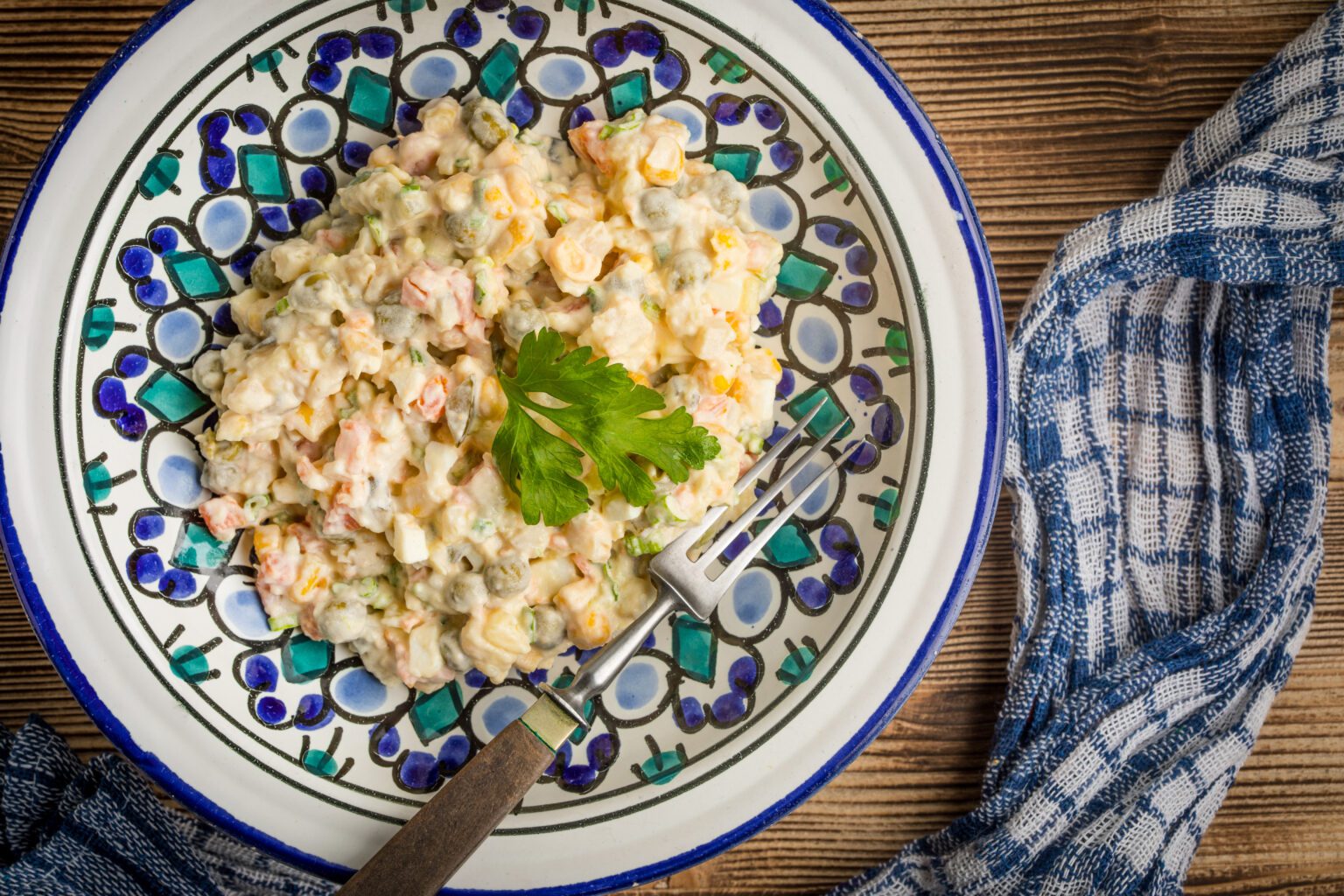 Loaded Potato Salad - Kiefer Campgrounds